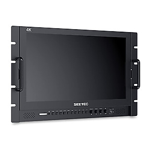 SEETEC P173-9HSD-RM 17.3" 7RU Rack Mount Broadcast LCD Monitor Full HD 3G-SDI/HDMI with 1920×1080 3G-SDI HDMI AV YPbPr