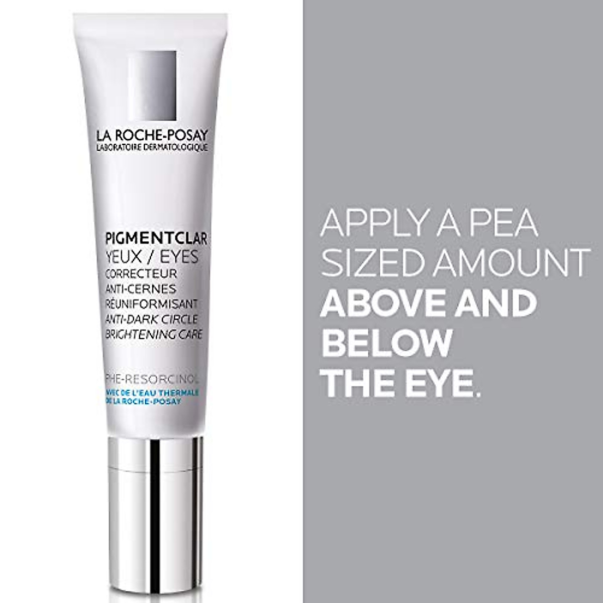 La Roche-Posay Pigmentclar Anti-Dark Circle Brightening Eye Cream, 0.5 Fl oz