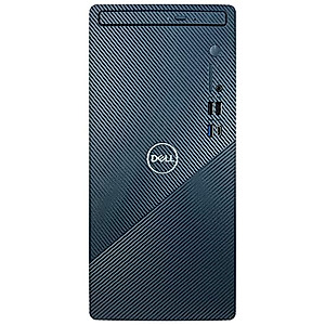 Dell Inspiron 3910 Desktop Computer - 12th Gen Intel Core i5-12400 6-Core up to 4.40 GHz Processor, 8GB RAM, 256GB NVMe SSD, Intel UHD Graphics 730, DVD Burner, Windows 11 Pro, Mist Blue