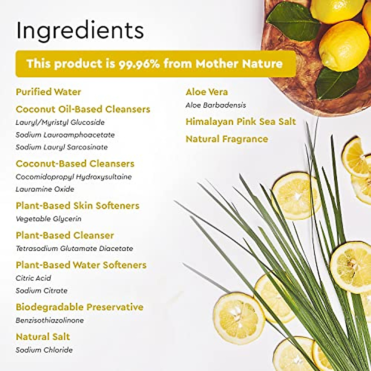 Puracy Natural Dish Soap Refill, Skin-Softening Plant-Based Liquid Dishwashing Detergent Soap, Clean-Rinsing Water-Sheeting Formula, (Organic Lemongrass 48 Oz)