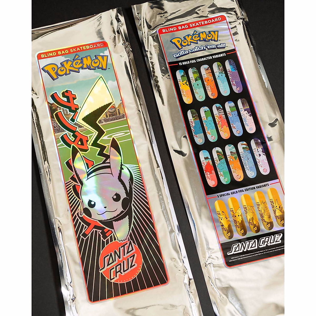 Santa Cruz Pokémon Blind Bag 8.0in x 31.6in Decks