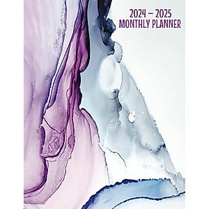 2024-2025 Monthly Planner: Two Year Schedule Organizer (January 2024 through December 2025) / A4 size, elegant cover