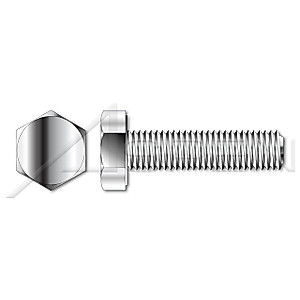 (5 pcs) M36-4.0 X 150mm DIN 933 / ISO 4017, Metric, Hex Head Cap Screws Bolts, Full Thread, A4-80 Stainless Steel
