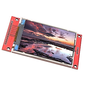 2.8 Inch ILI9341 240x320 5V/3.3V TFT SPI LCD Display Module Serial Port LCD Touch Panel Module Color Screen, Support 65K Color Display(Without Touch)