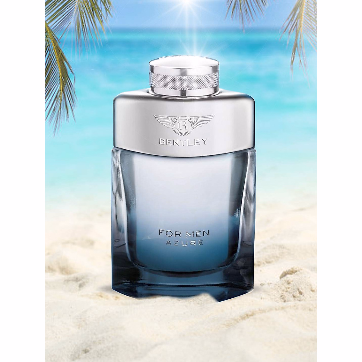 Bentley for Men Azure Eau De Toilette Spray, 3.4 Ounce