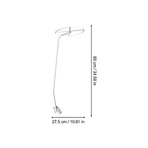 NUOBESTY Mosquito Net Stand, Mosquito Net Holder Clip- On Crib Canopy Holder Rack Mosquito Net Accessories for Baby Crib Bed