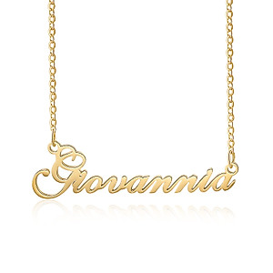 Jewelstruck Personalized Name Necklace for Women Mother Daughter Necklace for Mothers Day Gifts Custom Any Name Relationship Necklace for Mom Nana Daughter Girlfriend (Style 2)