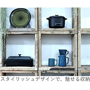 YAMAZEN"2Way Slim Takoyaki Plate" YOF-W120B (BLACK)【Japan Domestic Genuine Products】【Ships from Japan】