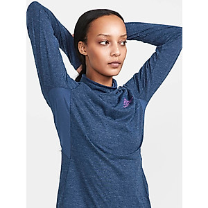 Craft Sportswear Women's ADV Subz Wool LS Tee 2, Tide, Medium