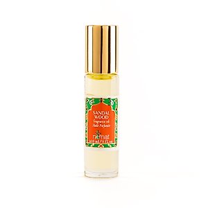 Sandalwood Perfume Oil Roll-On - Sandal Wood Fragrance Oil Roller (No Alcohol) Perfumes for Women and Men by Nemat Fragrances, 10 ml / 0.33 fl Oz