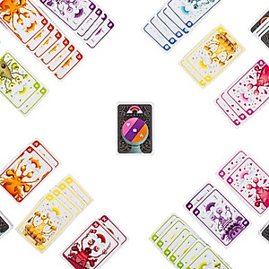 Exploding Kittens Mantis Matching Card Game 105 Cards and 1 Comic Book - Card Games for Family Game Night - Fun Adult Party Games - A Colorfully Cutthroat Card Game of Rainbows and Revenge