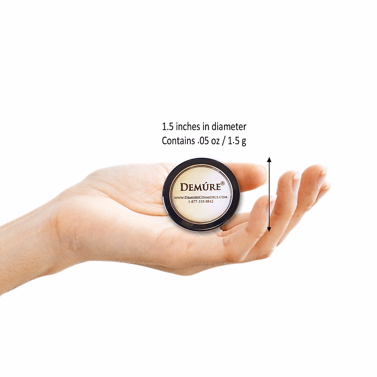 Demure Mineral Make Up (Desert Sand) Eye Shadow, Matte Eyeshadow, Loose Powder, Eye Makeup, Professional Makeup