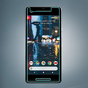 for Google Pixel 2 Clear Screen Protector - [2Pack] HD Stronger Screen Protector Tempered Glass for Google Pixel 2 PHONE