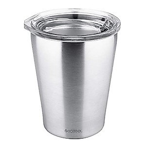 Isosteel to Go Mug Slim 0.25 Litre Vacuum Insulated Cup Silver
