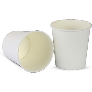 Rupert and Jeoffrey's Trading Co. Paper Cups Disposable, Hot Coffee Cups (50, 4 oz.)