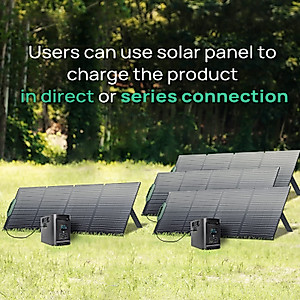 Portable Power Station,2116Wh Solar Generator with Lithium Battery, 100W USB PD,4 * 2200W AC Outlets,2H to Full Charge,110V Pure Sine Wave Backup Battery for Outdoor Camping Travel Hunting Blackout.