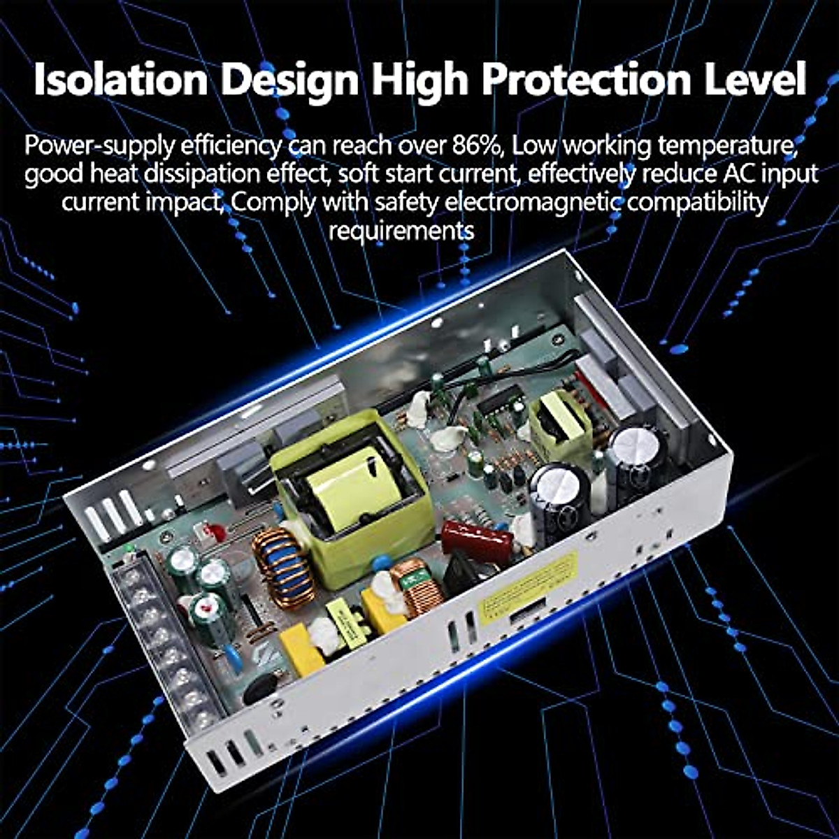 Chengliang Power Supply Dc 24v 17a 400w Original Ender 3 3D Printer Switching PSU UL Certified