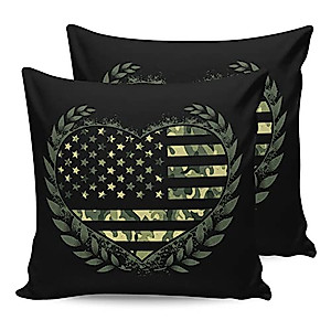 Meet 1998 Throw Pillow Covers 16x16 - Set of 2 Waterproof Pillow Cushion Cases,Camo Pillowcases Decorative Outdoor Pillow Cover for Sofa Couch Bedroom