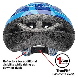 Bell 7073351 Rally Child Helmet, Blue Fins