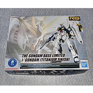 Bandai RG 1/144 ν Gundam Titanium Finish Model kit