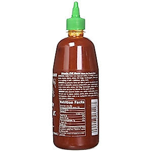 Sriracha Hot Chili Sauce Large Bottle 740ml (28oz X 2 Pack)