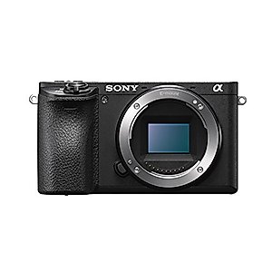 Sony ILCE-6500/B a6500 Mirrorless Interchangeable-Lens Camera (Renewed)