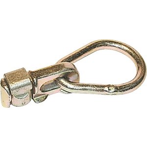 Mac's Tie Downs 310004 Versatie Double Stud Pear Shaped Ring for Tie Down Anchor - 5,000 lb Load Capacity