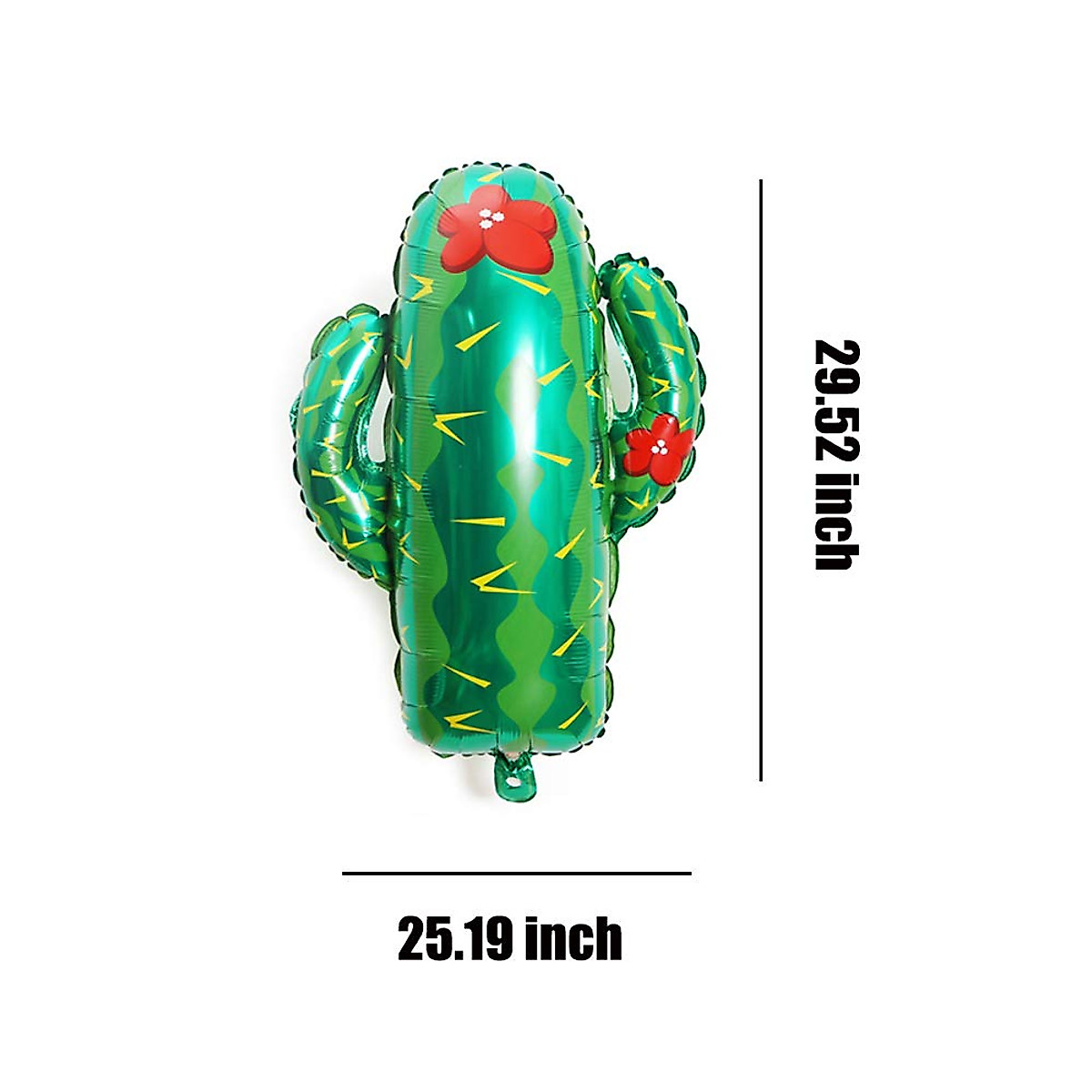 HORUIUS Mexico Taco Balloons Llama Balloons Cactus Balloons Jumbo Mylar Foil Balloons Birthday Baby Shower Decor Supplies Mexican Fiesta Theme Party Decorations 5PCS