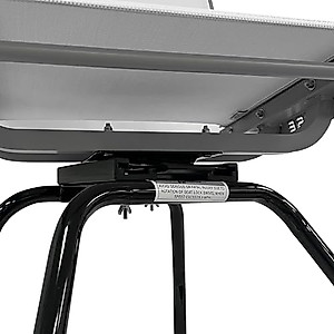 Wise 8WD1234 Portable Seat Stand for Boat Seats, Black Powder Coat Finish