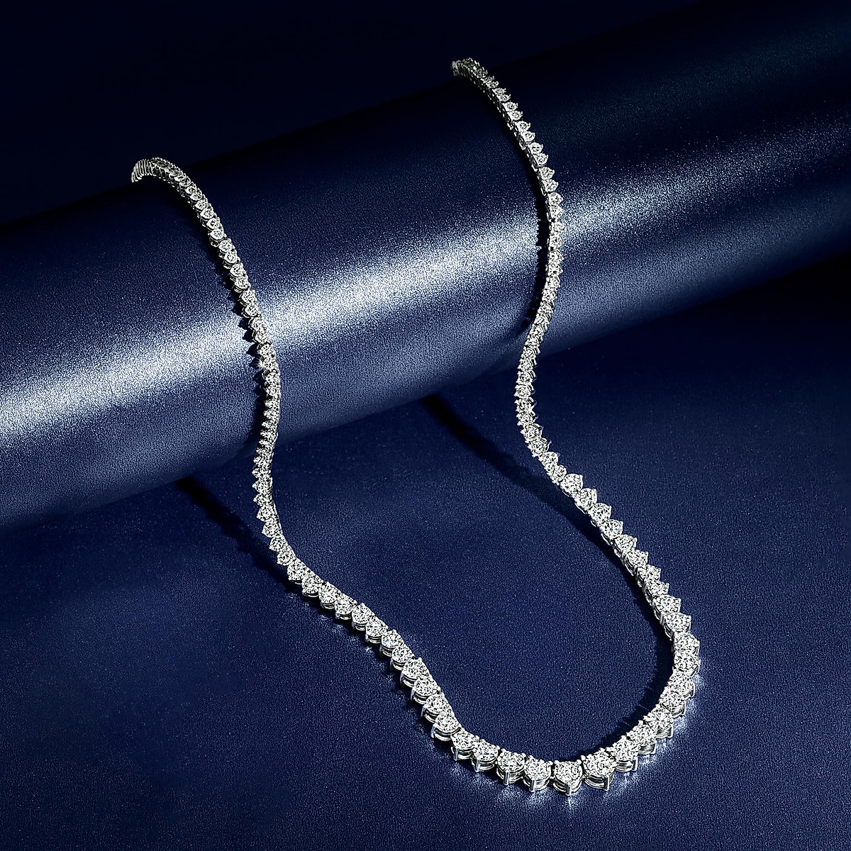 Ross-Simons Diamond Tennis Necklace I-J Color / I2-I3 Clarity