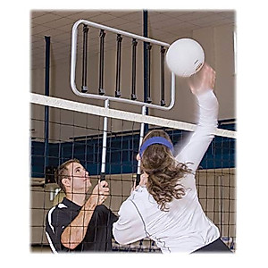 Tandem Sport Bungee Blocker Volleyball Blocking Tool Volleyball - Training Aid for Hitting and Blocking - Improve Hitting Placement - Volleyball Practice Equipment - Black