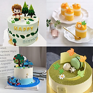 Leaf Mold Silicone Leaves Fondant Molds,Tree Leaves Mold for Cake Decoration,Maple Leaves Candy Mold,Cupcake Topper,Polymer Clay,Crafting,Chocolate,Resin Mold