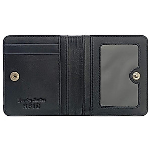 123 Cheap Checks Personalized RFID Leather Womens Mini Wallet With Credit Card Holders and Coin Pocket - Red/Black