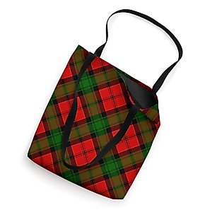 Kerr Tartan Scottish Plaid Tote Bag