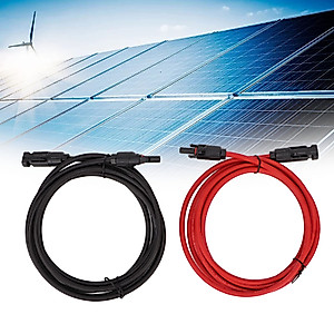 Solar Cable Extension Cable 6mm Connector for Photovoltaic Solar System (10m)