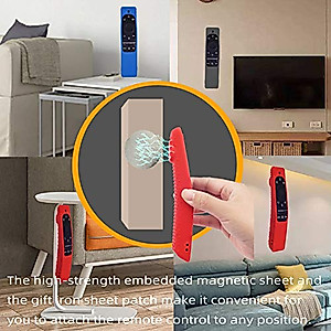 Silicone Protecitve Case Cover for Samsung Smart TV Remote Control BN59 Series, with Magnet Anti-Lost Shockproof Soft Anti Slip Samsung Remote Control Cover(Luminus Green)