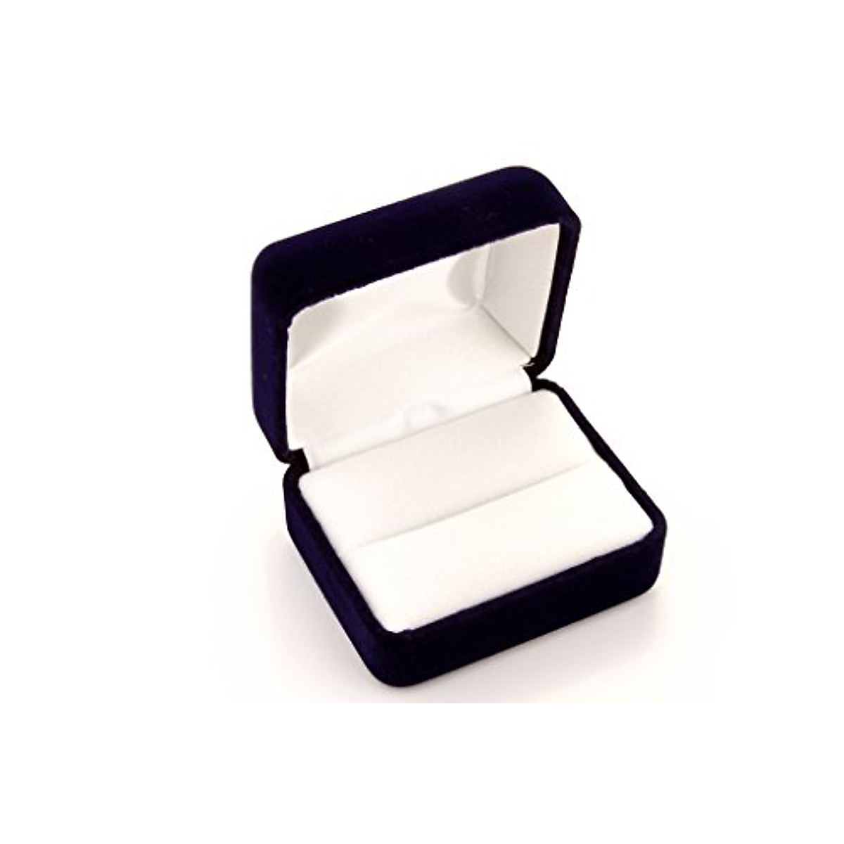 TWJC 14k Yellow Gold Solid Wedding Engagement Ring - Size 6