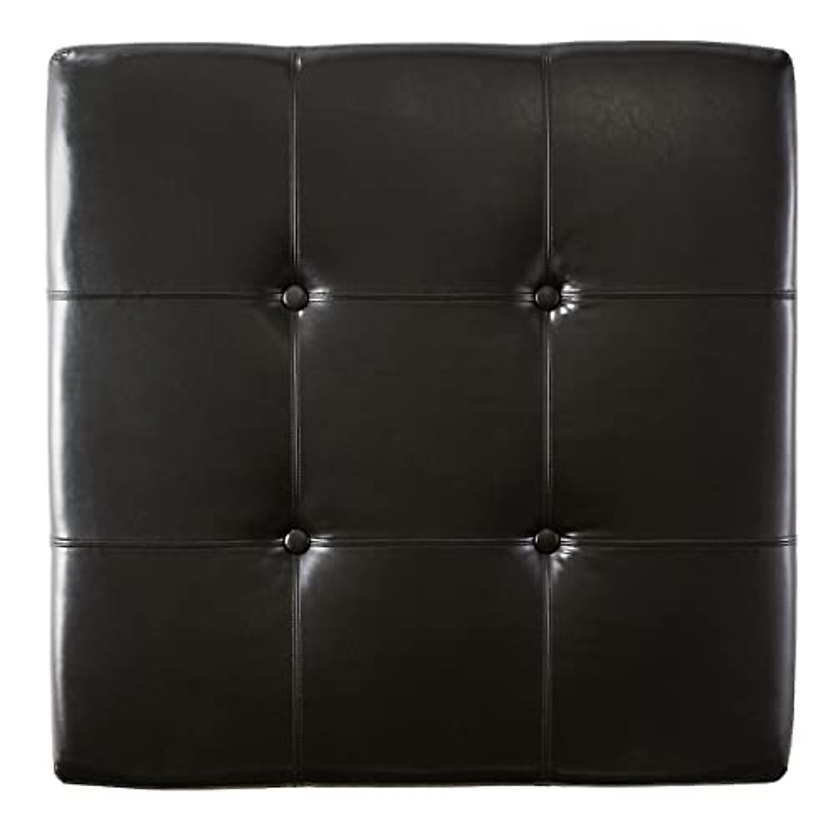 Christopher Knight Home Darlington Bonded Leather Ottoman, Espresso Brown