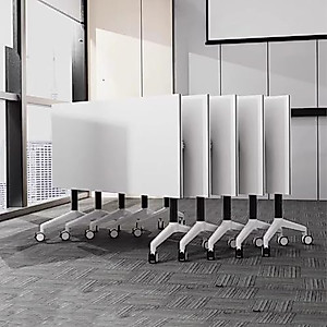 DRemdo 4/8 Person Conference Tables Meeting Tables Seminar Tables Compact Space Maximum ，Office Reception Square Table- Coffee Table Space-Saving Conference Table Dining Table for Business Meetings Ro