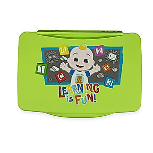 CoCoMelon Kids Lap Desk with Storage - Folding Lid and Collapsible Design - Portable for Travel or use in Bed at Home - Great for Writing, Reading or Other School Activities