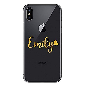 Name Clear Samsung galaxy S22+ S21 Plus S21 Ultra S23 ultra iPhone 15 Pro max iPhone 14 Plus 13 pro iphone 12 11 mini | Gifts for her Mother Women Daughter Friends