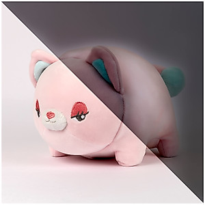 GUND Glow Bops CatBop Cat Stuffed Animal, Touch Activated Glow in The Dark LED Plush Toy, 8”