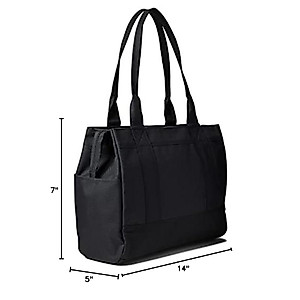 Carhartt Gear B0000379 Horizontal Zip Tote - One Size Fits All - Black