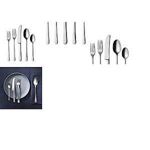 Georg Jensen Copenhagen 5-Piece Stainless Steel Flatware, 18/8