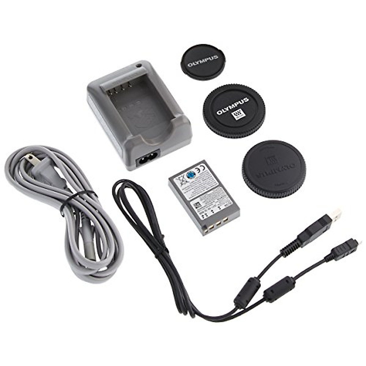 Olympus OM-D E-M10 Mark II Mirrorless Micro 4/3 Camera with 14-42mm and 40-150mm Lenses (Black)