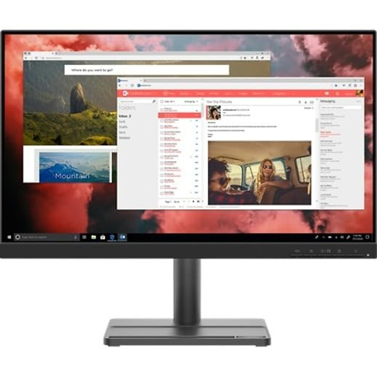 Lenovo L22e-30 21.5" Full HD WLED LCD Monitor - 16:9 - Black