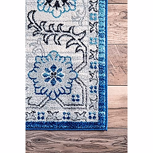 nuLOOM Tameika Area Rug, 8x10, Aqua