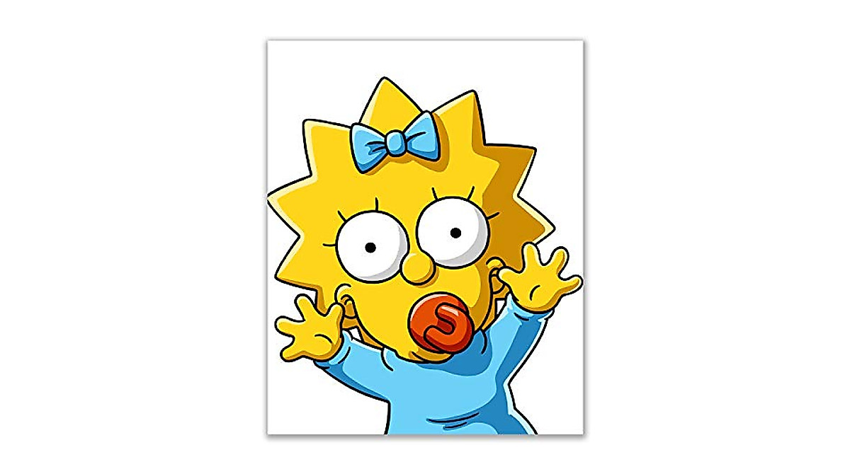 Simpsons Poster Prints Set of 6 - Vibrant Movie Wall Art (8x10)