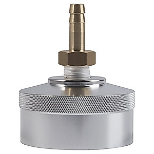 Yoursme Generator Extended Run Fuel Cap Fit for Yamaha EF2000is, EF1000is, Coleman pm2000i, Powerhorse 2000, Ai Power sua2300i Aluminum Silver