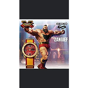 SEIKO 5 Sports Street Fighter V - Zangief Automatic Watch SRPF24K1